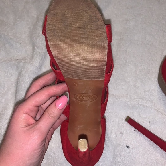 Candie's | Shoes | Candies Red High Heels | Poshmark